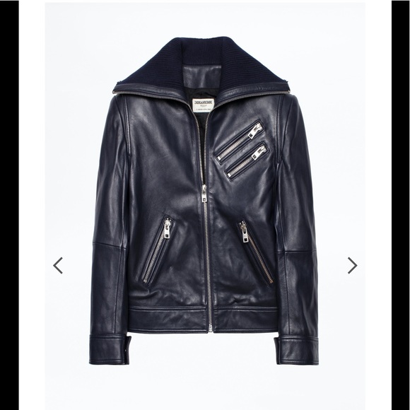 Zadig And Voltaire Leather Jacket